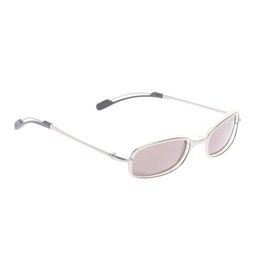 Calvin Klein Sonnenbrille Damen Gr&ouml;&szlig;e One Size Second Hand silber