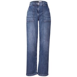 Cecil Jeans Damen Gr&ouml;&szlig;e 34 dunkelblau