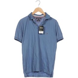 Tommy Hilfiger Poloshirt Herren Gr&ouml;&szlig;e L Second Hand blau