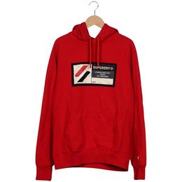 Superdry Kapuzenpullover Herren Größe XL Second Hand rot