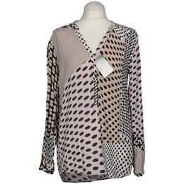 Cartoon Bluse Damen Gr&ouml;&szlig;e M Second Hand beige