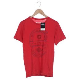 Mustang T-Shirt Herren Gr&ouml;&szlig;e S Second Hand rot