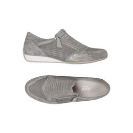 Gabor Sneaker Damen Größe 39.5 Second Hand silber