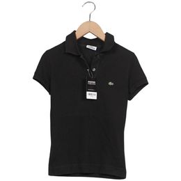 Lacoste Poloshirt Damen Gr&ouml;&szlig;e XS Second Hand schwarz
