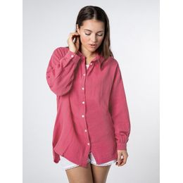 Sublevel Bluse Damen Gr&ouml;&szlig;e S/M magenta