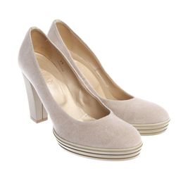 Hogan Pumps Damen Gr&ouml;&szlig;e 39 Second Hand beige