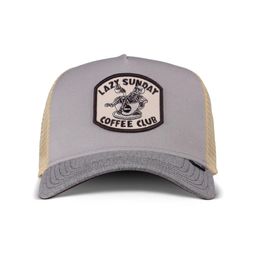Djinns Cap 'HFT Coffee Club' male Grey size One Size