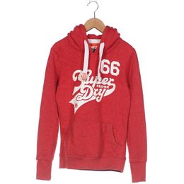 Superdry Kapuzenpullover Damen Größe XS Second Hand rot
