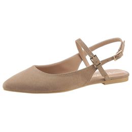 Aniston Ballerina Damen Gr&ouml;&szlig;e 37 taupe