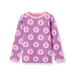 Smafolk Sm&aring;folk Longsleeve "Elstar" in Lila - 48% | Gr&ouml;&szlig;e 104/110 | Kinder-longsleeves