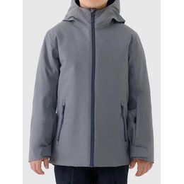 4F Ski-/ Snowboardjacke in Grau - 41% | Gr&ouml;&szlig;e 164 | Kinder-outdoor-jacken