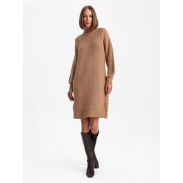 BGN Strickkleid in Hellbraun - 91% | Größe 34 | Damen-kleider