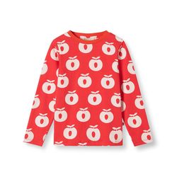 Smafolk Sm&aring;folk Longsleeve "Gala" in Rot - 42% | Gr&ouml;&szlig;e 92/98 | Baby-langarmshirts