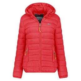 Geographical Norway Steppjacke "Atikolor" in Rot - 65% | Größe S | Damenjacken