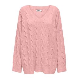 Only Pullover in Rosa - 57% | Größe M | Damen-pullover-cardigans