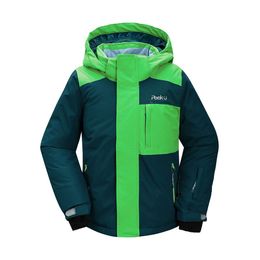 Peek U Ski-/ Snowboardjacke "Cyrus" in Gr&uuml;n - 49% | Gr&ouml;&szlig;e 128 | Kinder-outdoor-jacken