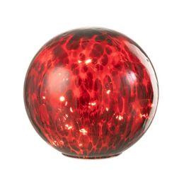 J Line LED-Dekoobjekt "Kugel" in Rot - (H)20,5 x &Oslash; 20,5 cm - 11% | Dekofiguren