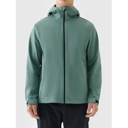 4F Softshelljacke in Gr&uuml;n - 57% | Gr&ouml;&szlig;e S | Herren-outdoorjacken