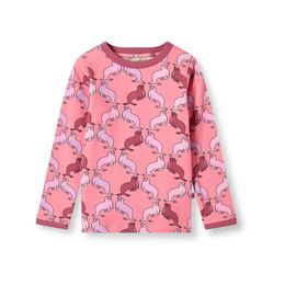 Smafolk Sm&aring;folk Longsleeve "Elstar" in Rosa - 42% | Gr&ouml;&szlig;e 110/116 | Baby-langarmshirts