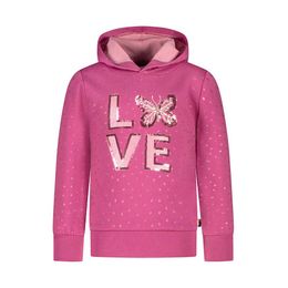 SALT & PEPPER Salt and Pepper Hoodie "Love" in Pink - 45% | Größe 104/110 | Kinder-sweatshirts-jacken