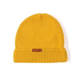 Hofbrucker Beanie in Senf - 10% | Damen-muetzen-caps