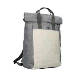 Zwei Rucksack "Benno BE260" in Grau/ Creme - (B)38 x (H)53 x (T)19 cm - 68% | Damen-taschen