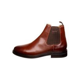 Gant Leder-Chelsea-Boots - 51% | Größe 43 | Herrenstiefel
