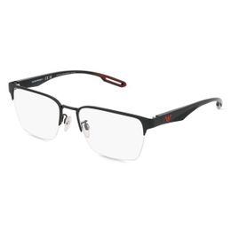 Emporio Armani EA1137 Brille Herren | Fassung: Halbrand, Quadratisch, Schwarz Glänzend