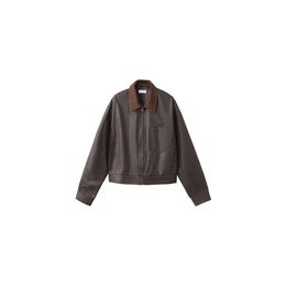 MANGO TEEN Jacke 'Cindy' M&auml;dchen Gr&ouml;&szlig;e 172 braun