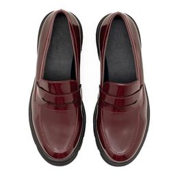 C'M Loafer in Rot - 52% | Größe 40 | Damen-schuhe-halbschuhe