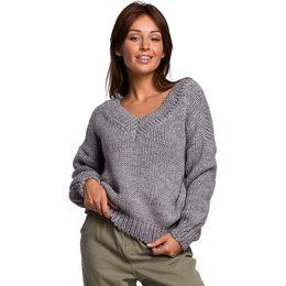 Be Wear Pullover in Grau - 85% | Größe L/XL | Damen-pullover-cardigans