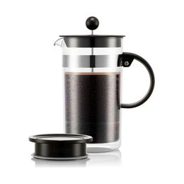 Bodum Kaffeebereiter "Bistro Nouveau" in Schwarz - 1 l - 36% | Gedeckter-tisch