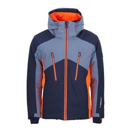 Peak Mountain Ski-/ Snowboardjacke "Crampon" in Blau/ Dunkelblau - 64% | Größe XL | Herren-outdoorjacken