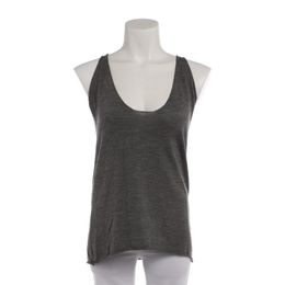 Zadig & Voltaire Zadig & Voltaire Top / Seidentop Damen Gr&ouml;&szlig;e M Second Hand grau