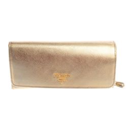 Prada Geldbörse / Etui Damen Größe One Size Second Hand gold