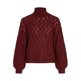 Vila Pullover in Bordeaux - 55% | Größe L | Damen-pullover-cardigans