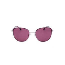 Tom Tailor Damen-Sonnenbrille in Silber/ Bordeaux - 58% | Größe 53 | Damen-brillen