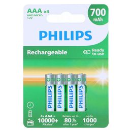 Philips AAA-Batterien 700 mAh - 4 St&uuml;ck - 11% | Technikzubehoer