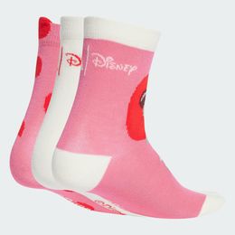 adidas Sportswear Socken 'Disney Minnie Mouse' M&auml;dchen Gr&ouml;&szlig;e 25/27 pink / rot / schwarz / wei&szlig;