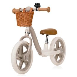 lionelo Laufrad Alex Plus, Beige, Metall, Kunststoff, 39 cm, formsch&ouml;n, Outdoor Spielzeug, Kinderfahrzeuge, Laufr&auml;der