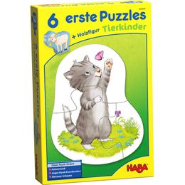 Haba 6 erste Puzzles "Tierkinder" - ab 2 Jahren - 16% | Gesellschaftsspiele