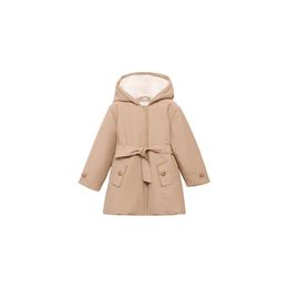 Mango Kids Between-Season Jacket 'Dina' girl Beige size 4-5 Jahre