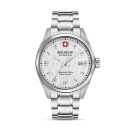 SWISS MILITARY HANOWA Uhren - Quarzuhr Helvetica - Gr. unisize - in Silber - f&uuml;r Damen