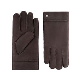Roeckl Handschuhe - Handschuhe Helsinki - Gr. 8,5 - in Braun - f&uuml;r Damen