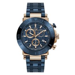 Gc Uhren - Quarz Chronograph Gc One - Gr. unisize - in Blau - f&uuml;r Damen