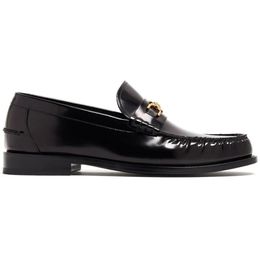 Versace Loafer - Flat Shoes Black - Gr. 40 (EU) - in Schwarz - f&uuml;r Damen