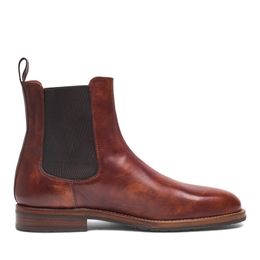 Heinrich Dinkelacker Stiefel - Chelsea Boots Luzern Plain TC - Gr. 41 (EU) - in Braun - f&uuml;r Damen