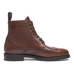 Henry Stevens Stiefel - Schn&uuml;rboots Winston FBDB2 - Gr. 41,5 (EU) - in Braun - f&uuml;r Damen