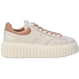 Hogan Low-Top Sneaker - Flat Shoes Ivory - Gr. 36,5 (EU) - in Wei&szlig; - f&uuml;r Damen