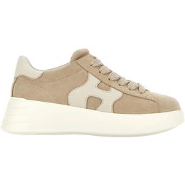 Hogan Low-Top Sneaker - Flat Shoes Beige - Gr. 35 (EU) - in Beige - für Damen